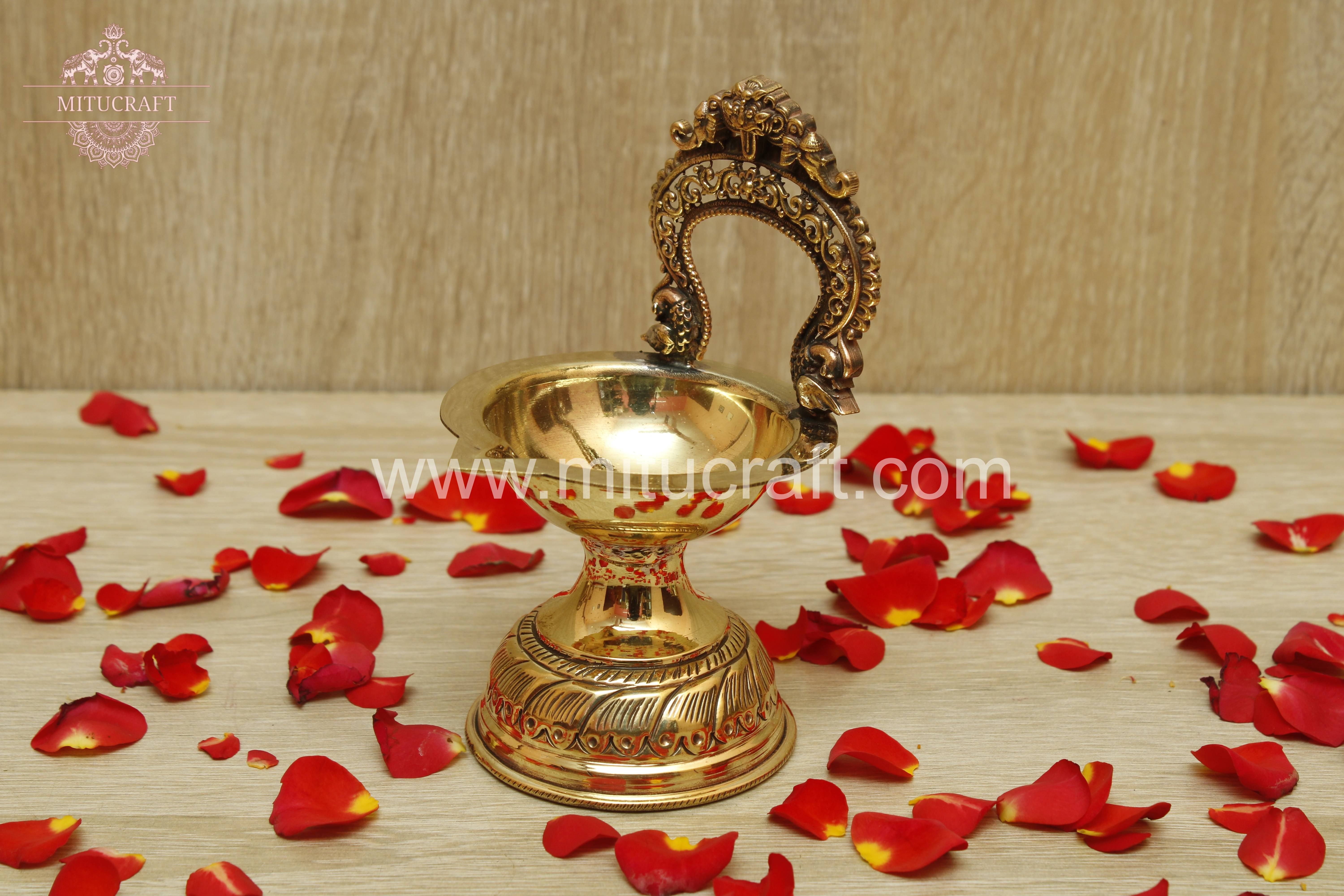 Brass Arch Deepam - Mitucraft.com